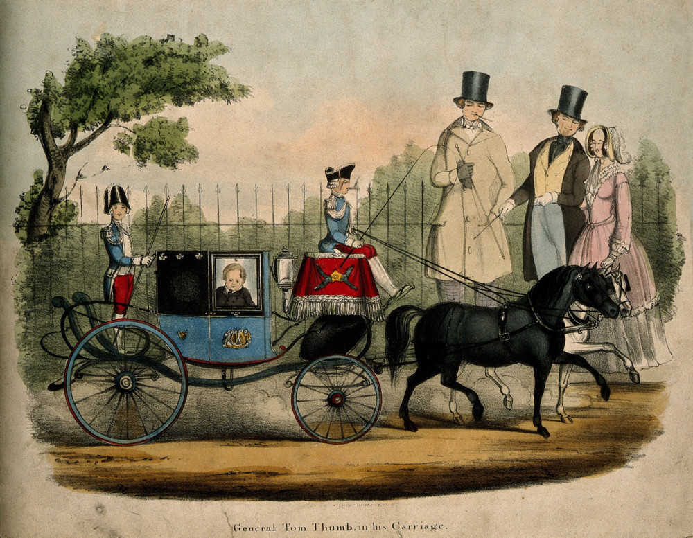 Original 1844 Tom Thumb Carriage | AntiqueCarousels.com