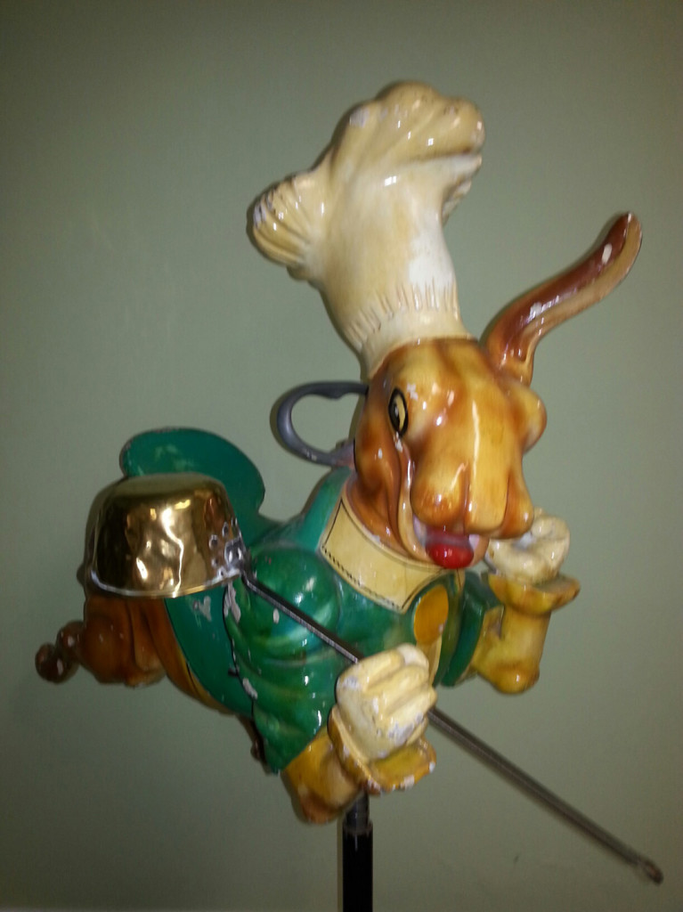 Rare Carousel Rabbit Chef – OFF MARKET | AntiqueCarousels.com
