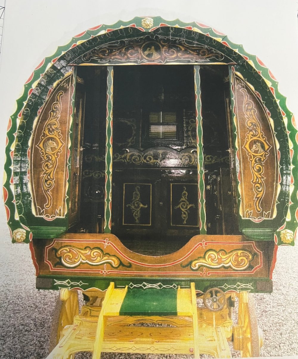 Circa 1880s Berry Bow-top Gypsy Wagon | AntiqueCarousels.com