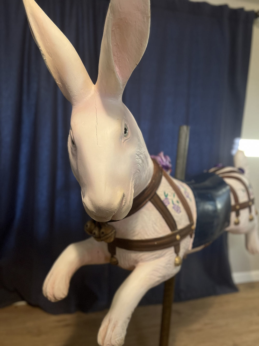 CA 1900 Large Bayol Rabbit – SOLD | AntiqueCarousels.com