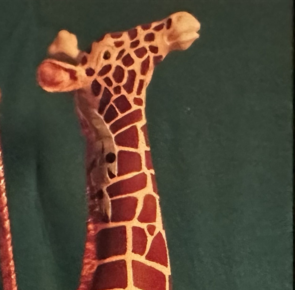 Circa 1930s Mexican Giraffe | AntiqueCarousels.com